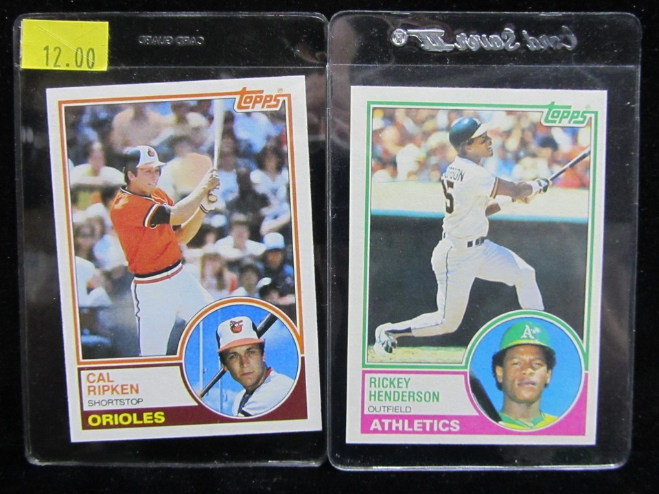 1983 TOPPS BASEBALL COMPLETE SET - 1-792 - SANDBERG, GWYNN, BOGGS ...