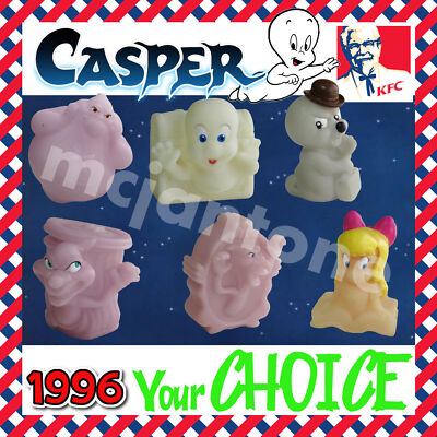 Kentucky Fried Chicken KFC 1996 CASPER GHOST Glow Water Squirt YOUR Toy CHOICE | eBay
