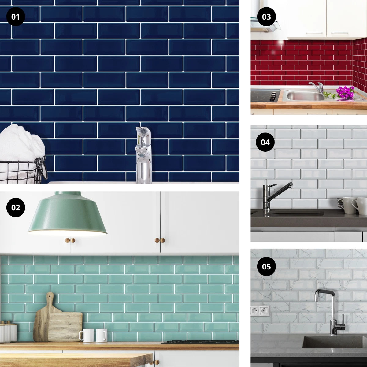 Kitchen Tile Decals Stickers