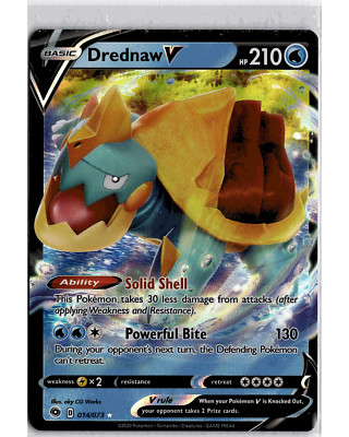 Drednaw V 014/073 Ultra Rare Holo - 2020 Pokemon Champions Path NM | eBay