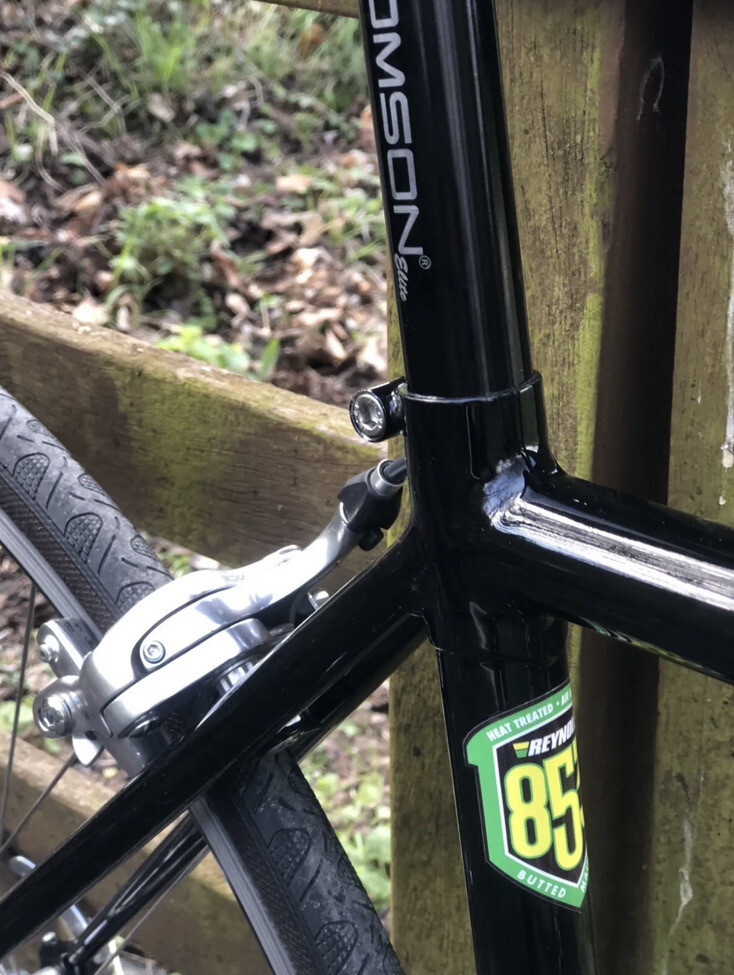 Dave Yates custom steel road bike, Reynolds 853 | eBay UK