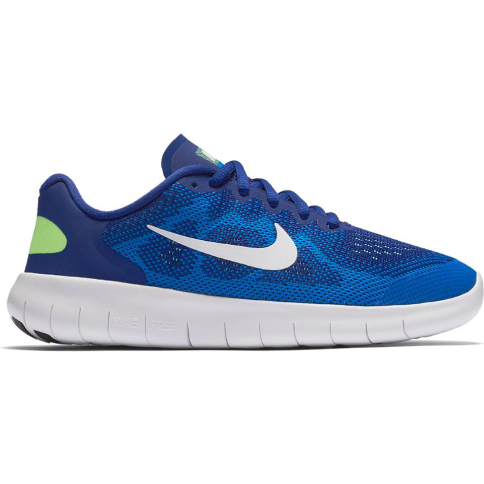 Size 7 (GS) - Nike Free RN 2017 Low Deep Royal Blue for sale online | eBay