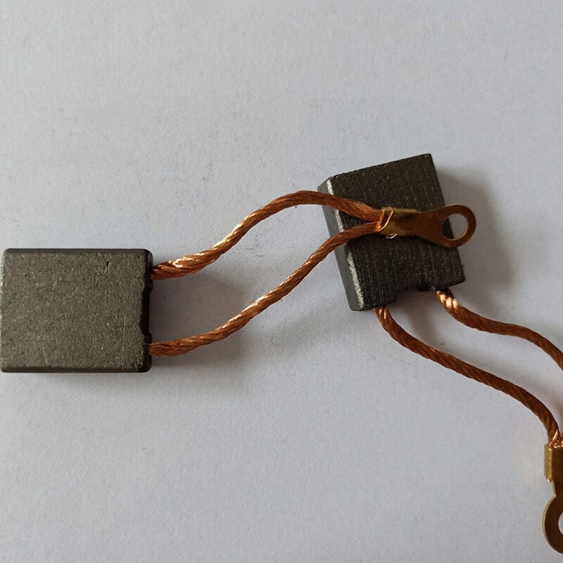 Motor Carbon Brush 21x18x7mm For Circular Angle Grinder Copper Wire | eBay