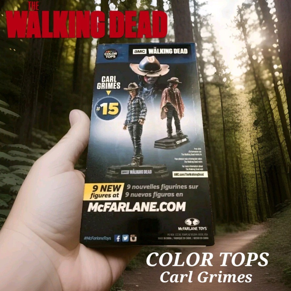 The Walking Dead Color Tops AMC The Carl Grimes Action Figure #15 ...
