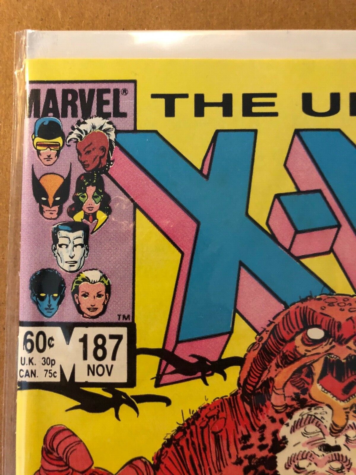 Uncanny X-Men 187 --(VF/NM condition)-- Marvel Comics 1984 | eBay