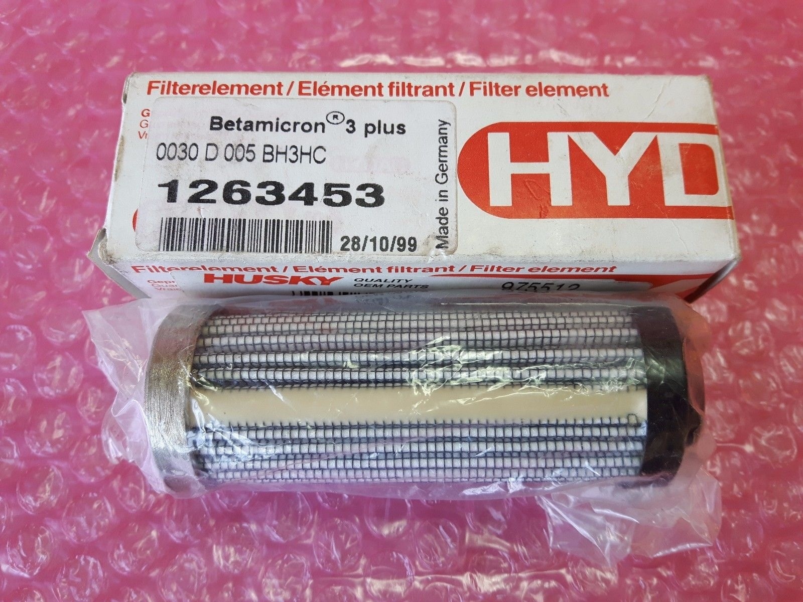 [LOT 4] NEW - HYDAC Hydraulic Filter Element Betamicron 3 Plus ...