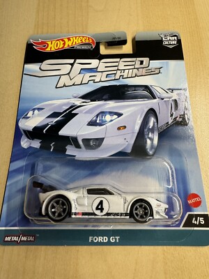 Hot Wheels Premium - Car Culture - Speed Machines - Ford GT 4/5 | eBay