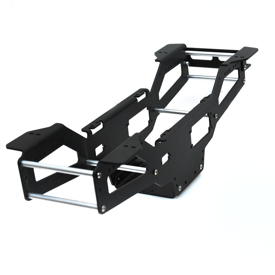 Aluminium Custom Chassis for Tamiya Bullhead Super Clod Buster RC Body ...