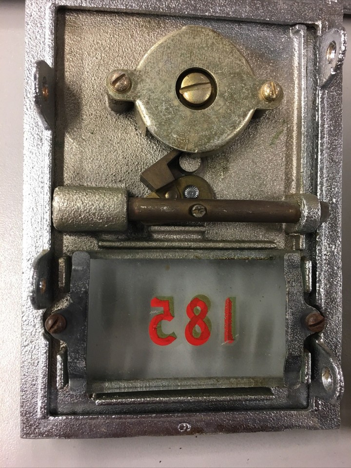 USPS United States Postal Post Office Box Doors Combination Lock Type ...