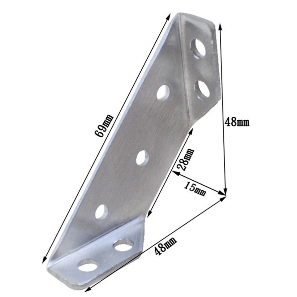 5 Pcs Metal Angle Bracket 90 Degree Bracket Support 90 Degree Metal | eBay