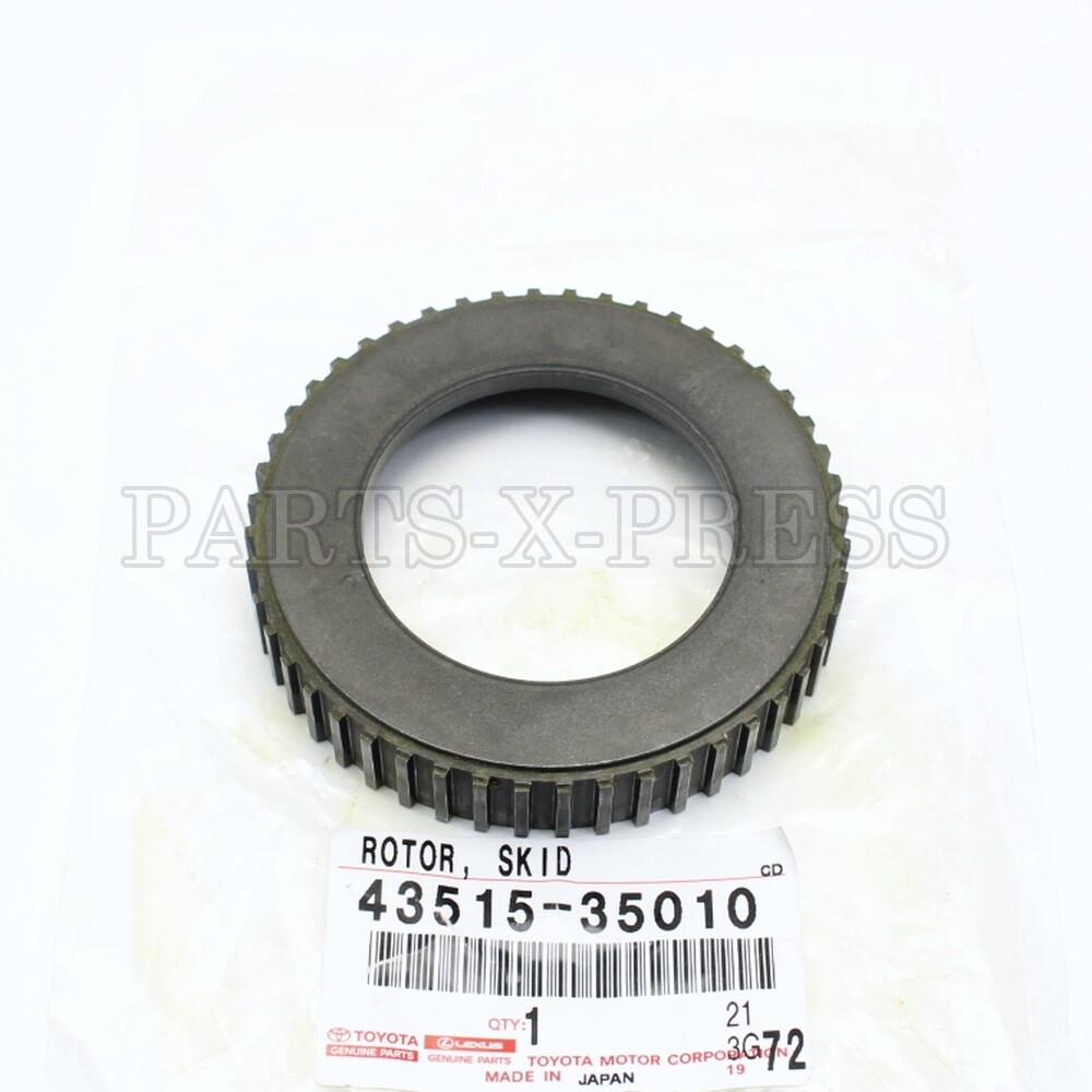 NEW GENUINE OEM TOYOTA ABS ROTOR WHEEL SPEED SENSOR FRONT TONE RING ...