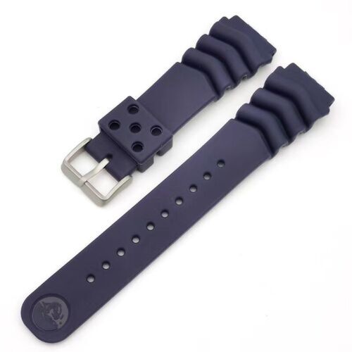 Seiko Diver Watch Band Strap SKX013 MONSTER 20mm 22mm Black Rubber Vent ...