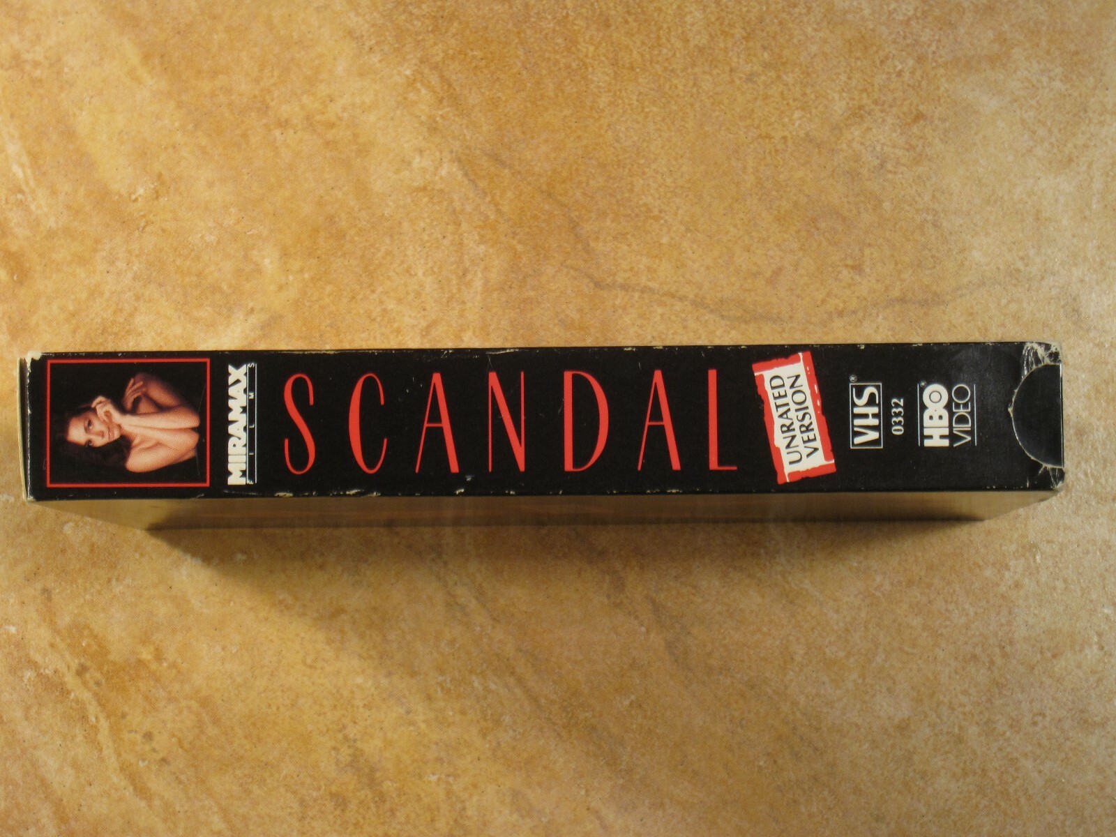 SCANDAL UNRATED JOHN HURT BRIDGET FONDA BRITT EKLAND VHS 1ST EDITION ...