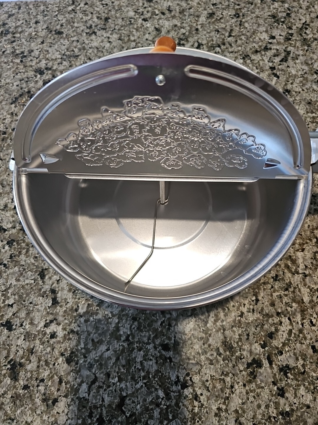 High Temperature Theater II Popcorn Popper Aluminum Stovetop Pot Hand ...