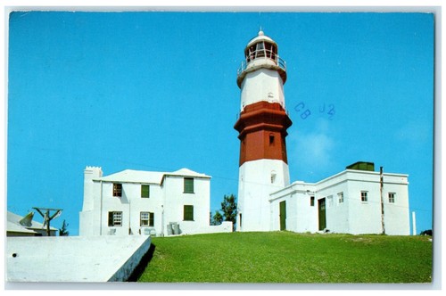 1977 St. David's Lighthouse St. David's Island Bermuda Vintage Posted ...