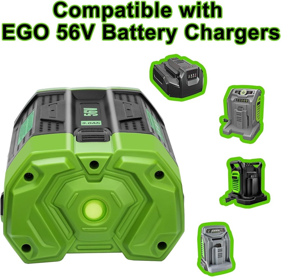 New EGO Power+ 56V 12.0Ah Lithium-Ion Battery BA2800T BA4200T BA1400T ...