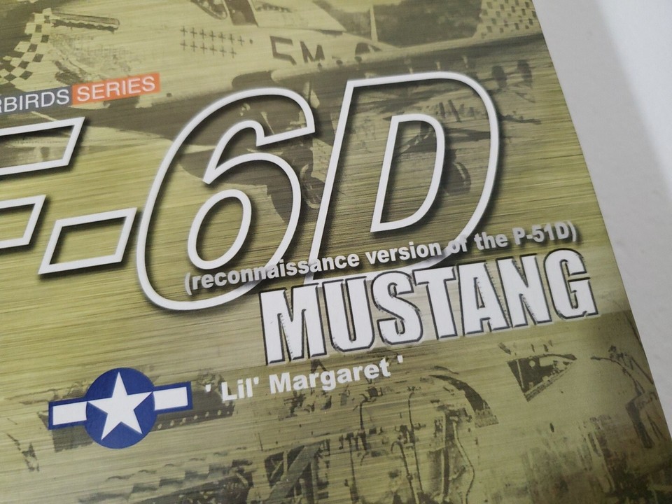 DRAGON WINGS 50002 1/72 WWII F-6D MUSTANG "Lil Margaret" Reconnaissance ...