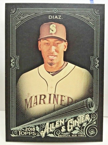 Edwin Diaz 2018 Topps Allen & Ginter X Short Print SP #328 - SEATTLE ...