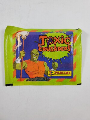 1991 Panini Troma Toxic Crusaders Unopened Pack | eBay