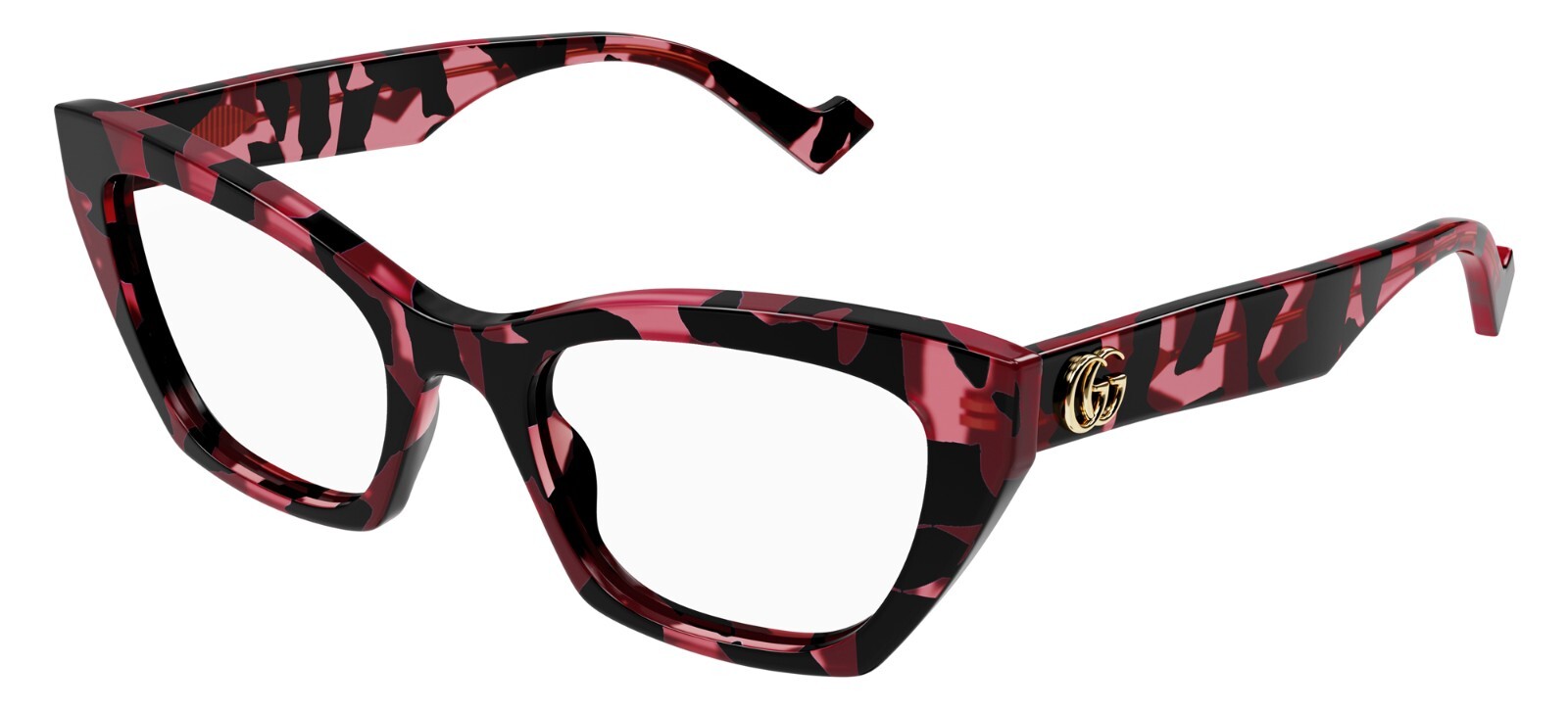 Gucci GG1334O Pink Havana (003) Eyeglasses | eBay