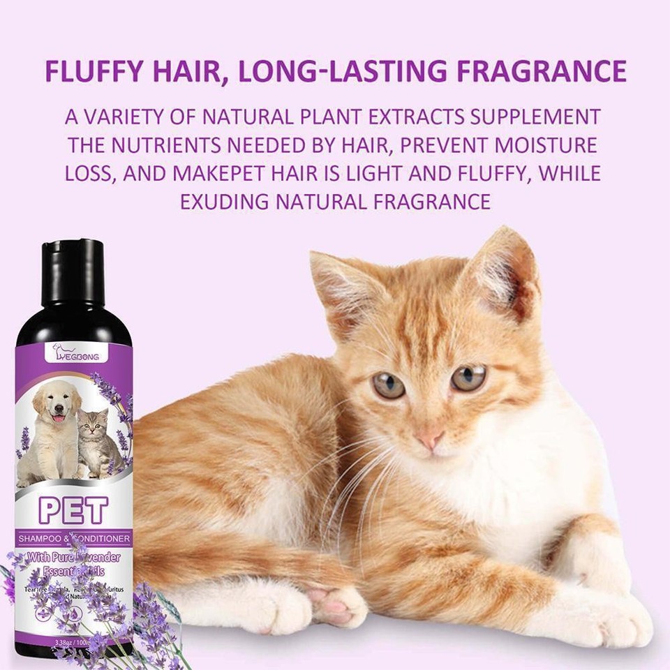 Pet Shampoo & Conditioner For Dogs Cat Body Lotion Moisturizi Extract ...