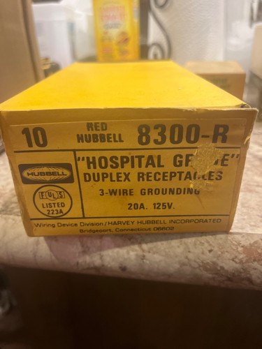 hubbell 8300 -r duplex receptacles | eBay
