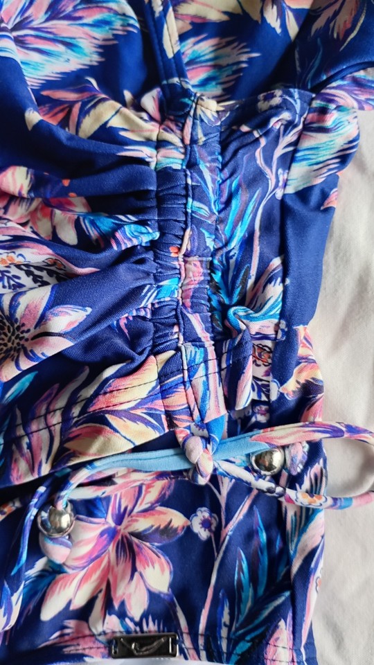 10 Jantzen Blue Floral Print Bathers Swimwear Swimsuit One Piece | eBay ...