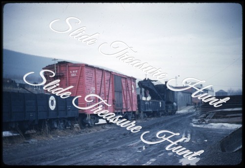 L&NE Railroad Pen Argyl Pennsylvania Train Cars 35mm Slide 1960s ...