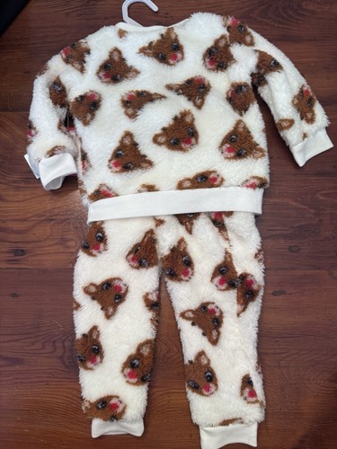 Rudolph the Red Nosed Reindeer Baby 2-Piece Sweat Suit Size 12 Months ...