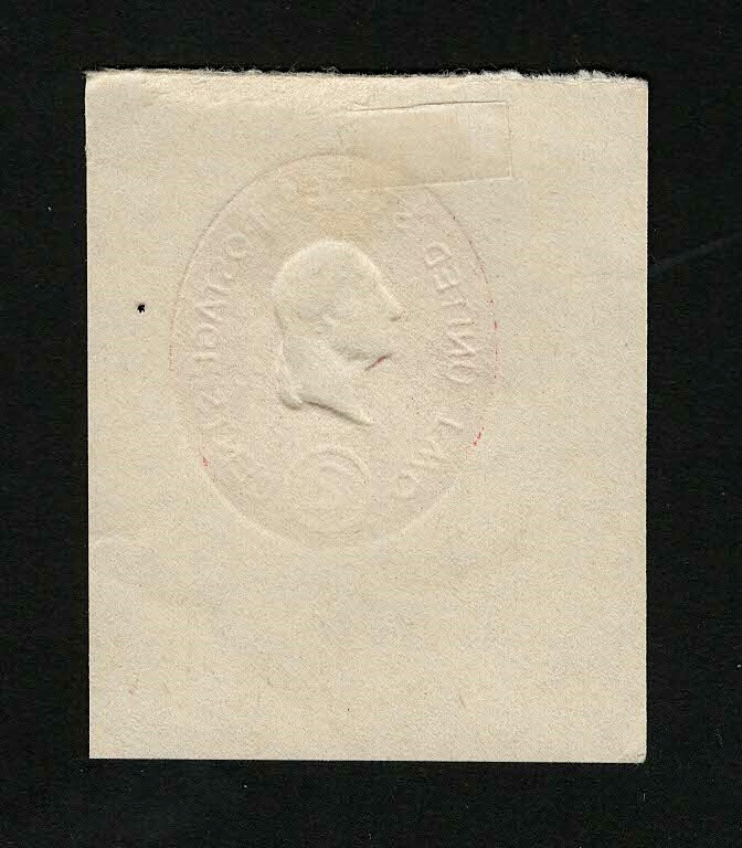 US 1950 #U533 Carmine 2c Washington Cut Square Sup Used | eBay