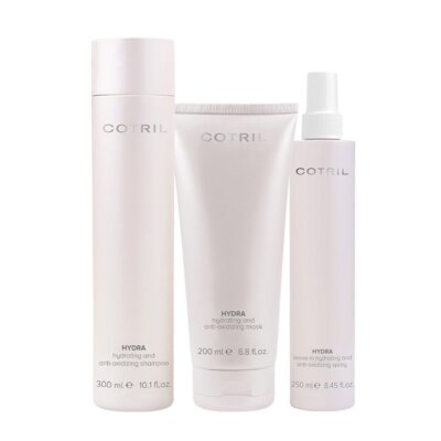 Cotril Hydra Shampoo+Mask+Leave-In Spray 300+200+250ml kit capelli ...