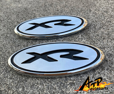 XR FRONT GRILL & REAR BOOT BADGE SUIT FORD BA/BF SERIES FALCON/XR6/XR8 ...