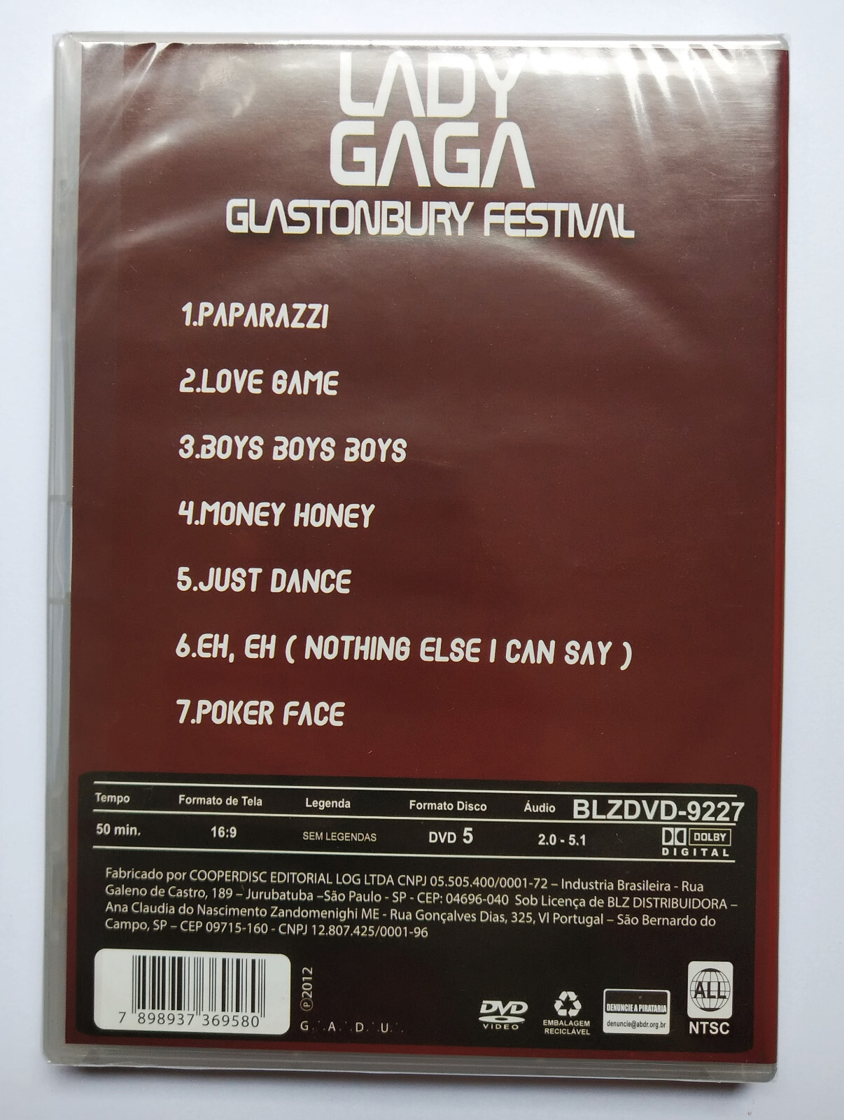 LADY GAGA (NEW DVD) MINT NTSC | eBay