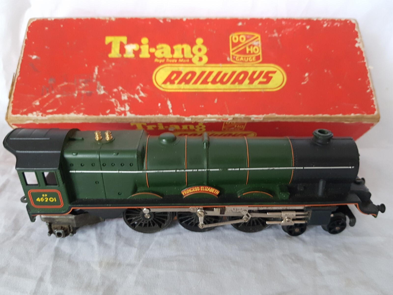 TRIANG / RAILWAYS R53 PRINCESS ELIZABETH LOCO - GREEN (BOXED) | eBay UK