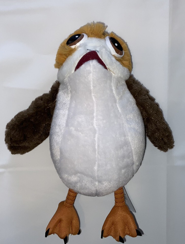 PORG Bird Star Wars Disney Stuffed Plush 14” Retired EUC | eBay