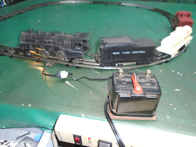 Marx #490 Locomotive and Complete O / O27 4 unit Freight Train Set | eBay