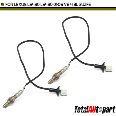 2Pcs O2 Oxygen Sensors for Lexus SC430 LS430 2002-2005 4.3L Downstream ...