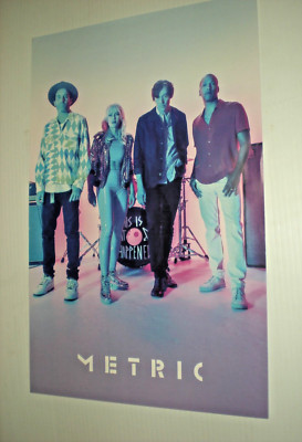 Metric - Band Poster / for the album * | eBay