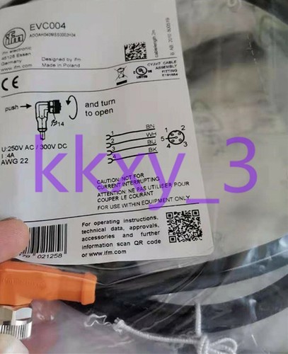 1 PCS NEW IN BOX IFM cable EVC004 #A6-22# | eBay