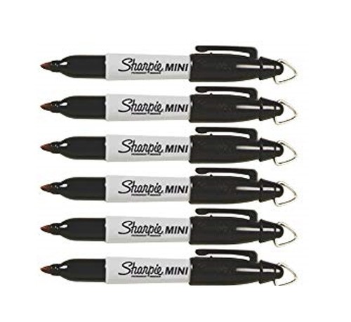 Sharpie Fine Mini Permanent 6 pck | eBay