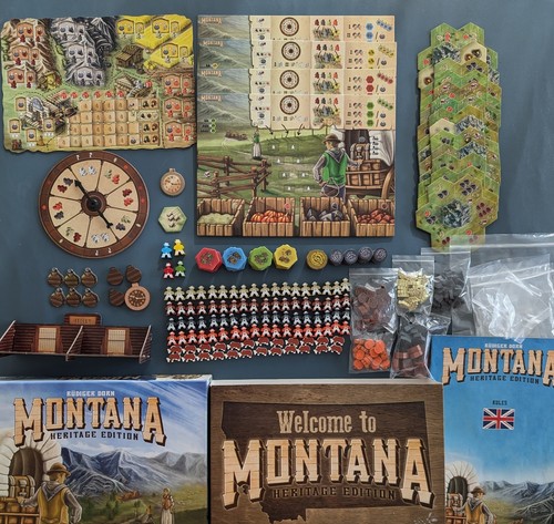 Montana Heritage Edition Board Game Big Kid Games 608410882621| eBay