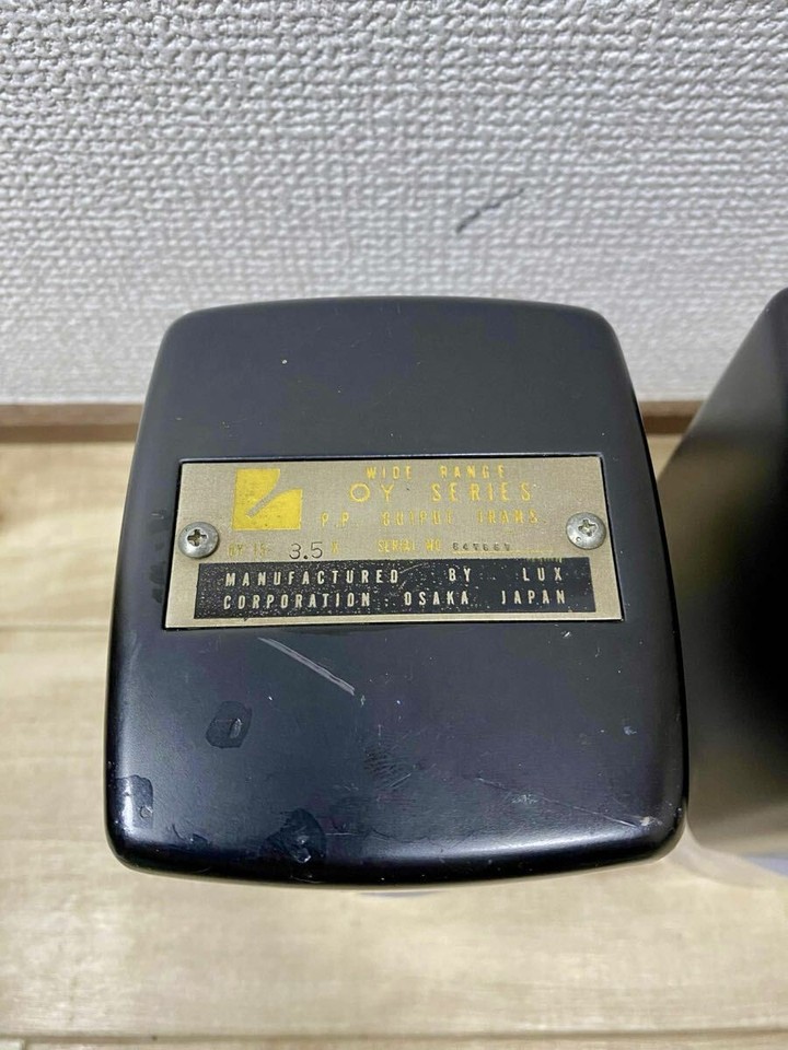 Luxman OY 15 Output Transformer 3.5K Pair Tube Amp Hi-Fi Audio SE Japan ...