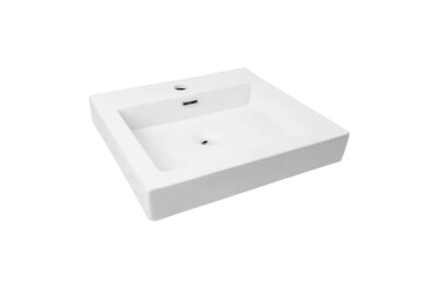 Slim Insert Drop In Square Basin With Tap Hole 480 x 450 x 120 MM ...