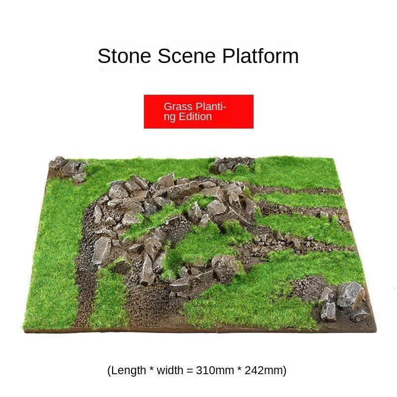Diorama Simulation Wasteland Scene Models Platform Model Scene ...