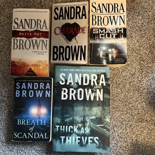 5 Sandra Brown Books Hardcover And Softcover | eBay