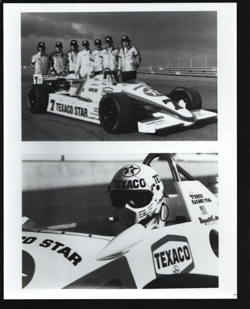 Sports Pub: Tom Sneva #7 Texaco Star Indy Car 10 x 8 B&W Photo 1982 ...