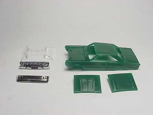 GTX HO SLOT CAR BODY KIT. GREEN. NEW ..PLASTIC INJECTED MOLDED | eBay