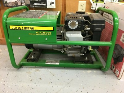 NEW JOHN DEERE AC-G2500S 2500watt GENERATOR $999 ROBIN SUBARU 4.5 Mi-T ...