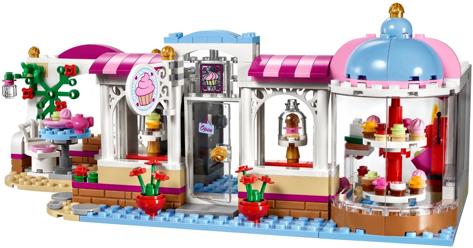 LEGO 41119 FRIENDS Heartlake Cupcake Cafe BAKERY CITY NEW IN SEALED BOX ...