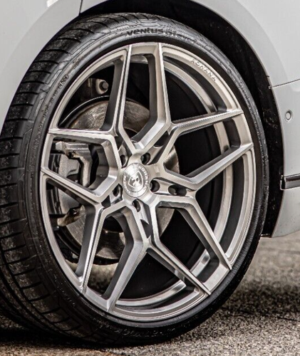 20" Rohana RFX11 Brushed Titanium 20x8.5/20x8.5 Wheels for Audi A6 S6 ...